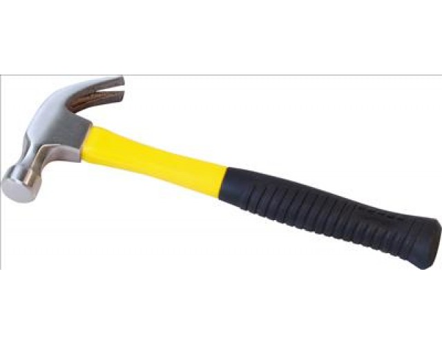 Fiberglass Shaft Claw Hammer